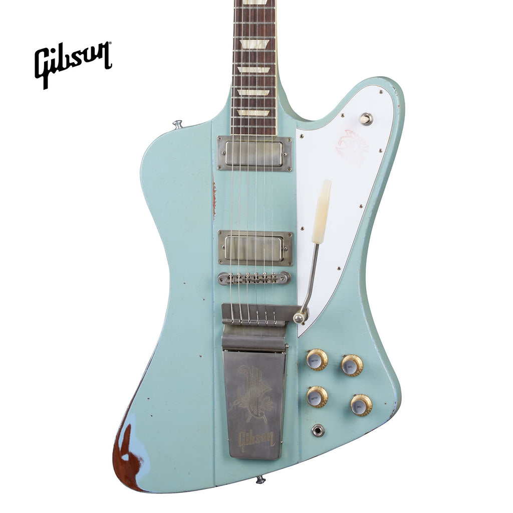 GIBSON 1963 FIREBIRD V WITH MAESTRO VIBROLA HEAVY AGED ELECTRIC GUITAR